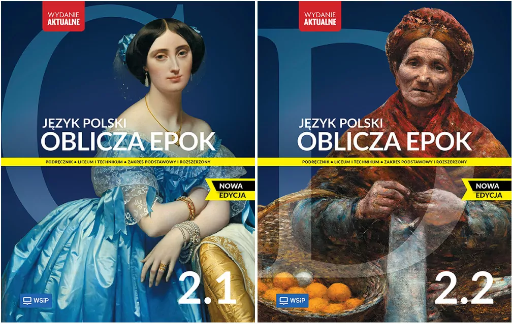 Pakiet: Oblicza epok 2.1+2.2. Język polski. Nowa edycja. Podręcznik dla ...