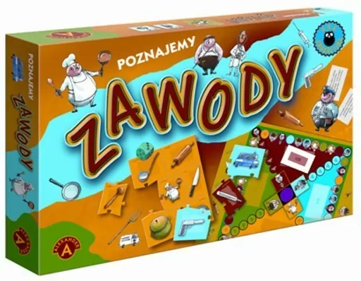 Poznajemy zawody ALEX - gra planszowa - sklep tantis.pl